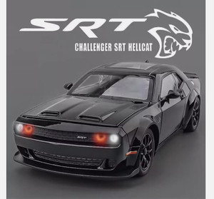 Devdhan 1:24 Dodge Challenger SRT Hellcat Alloy Car Model Diecasts ...
