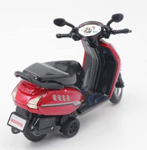 Skkities Bestiva Push Back Toy Vehicle - Miniature Activa Scooty Model ...