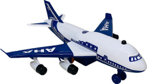 Giftary Kids Aeroplane Toy With Foldable Wings Hand Push & Go Toys ...