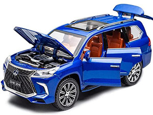 ATRI 1:24 Diecast Metal Model Lexus Suv Pull Back Car Toy with Open ...