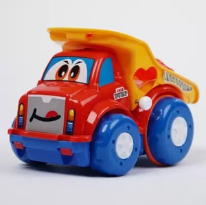 Banke Ji Anam Dump Truck Unbreakable Plastic Friction Powered Toy for ...
