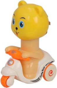 mnr Cute Bear Pressure Sooty Car Play Set Press And Go Friction Powered ...