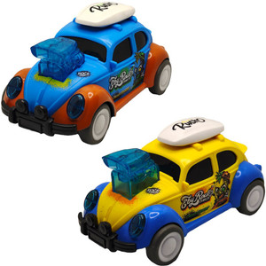 Vaniha Inertia Cartoon Dancing Cars, Push and Go Friction Powered ...
