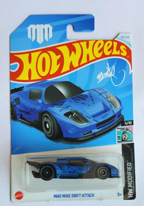 HOT WHEELS HW MODIFIED 5/10 MAD MIKE DRIFT ATTACK TOY CAR - HW MODIFIED ...