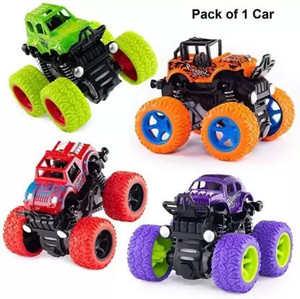 atrear 360 Degree Stunt Cars Kids Mini Monster Truck Friction Cars ...