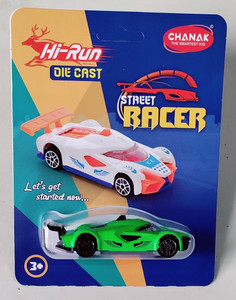 CHANAK Hi-Run Street Racer Die-Cast Toy Car Green , One Piece - Hi-Run ...