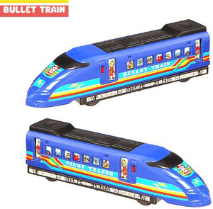 WooZee BULLET TRAIN Miniature Pull Back Train, ABS Plastic - BULLET ...