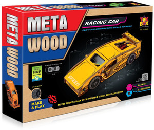 Sani International META WOOD RACING CAR Build Your Racing Car With MDF ...