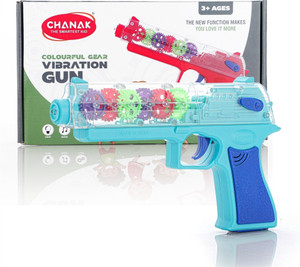 Aditi Toys Electric Transparent Gun - Concept with Moving Gears ...