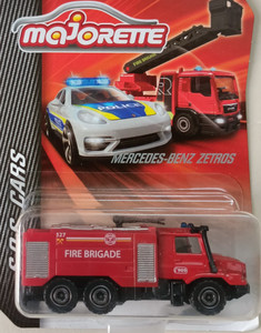 Majorette Fire Brigade Toy Die-Cast Metal Body Toy Truck - Fire Brigade ...