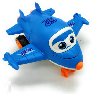 Toyporium Mini Friction Power Aeroplane Toy with De-Formation Robot ...