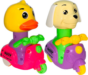 Wishmaster Pack Of 2 Small Size Press & Go Friction Toy For 1 , 2 , 3 ...