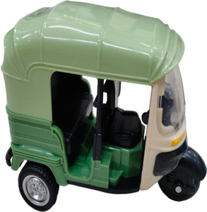 Skstore Battery Operated Bump Go Auto Rickshaw with Sound and Flashing ...