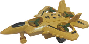 IndusBay Inertia Friction Army Fighter Jet Unbreakable Toy with ...