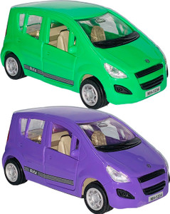 Wishmaster Pack Of 2 Small Pull Back & Go Hatch Back Toy Car For Kids ...