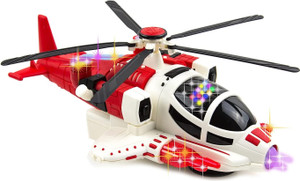 HALO NATION Bump & Go Helicopter Army Military Helicopter 3D Light ...