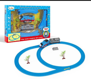 KTRS Train Battery Operated Adventure Train Set with Over-Bridge ...