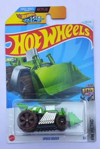 HOT WHEELS HW METRO 5/10 SPEED DOZER 2024 EDITION - HW METRO 5/10 SPEED ...