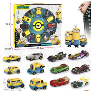 KTRS Minions Bundle Vehicles 1:64 Scale Themed to Minions: The Rise of ...