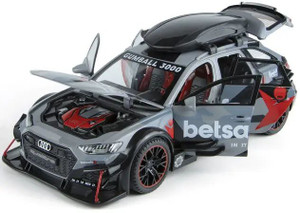 PANSHUB Diecast Audi RS6 Avant Toy Car 1:24 Scale Model - Diecast Audi ...