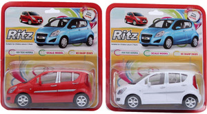 zokato Scale Model Of Stylish 'Ritz' Car -white - Scale Model Of ...