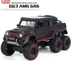 Toysikart Metal Car Die-cast Car 1:22 Big 6X6 AMG Benz G63 Off Road ...