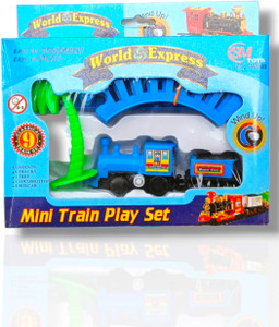RM CREATION World Express Classical Mini Train Play Set With Green Tree ...