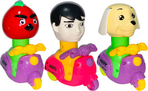 Wishmaster Pack Of 3 Small Size Press & Go Friction Toy For 1 , 2 , 3 ...