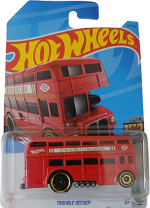 HOT WHEELS TROUBLE DECKER 7/10 HW METRO 202/250 Die Cast Car New ...
