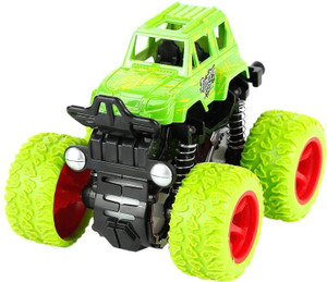 PP INFINITY Pull Back Monster Truck with Rubber Wheels and Spring ...