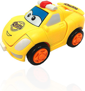 valuableplus Mini Racing converting car to Robot Friction Toy - Mini ...