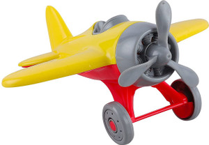 JoyRide Top Race Airplane Toy|Friction Powered Toy | Push and Go Engine ...