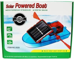 CUBAN INDIA DIY Solar Powered Boat Toy - DIY Solar Powered Boat Toy ...
