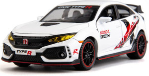DEUSON ECOM 1:32 Civic Type R Diecast Metal Car Die Cast Scale Model ...