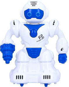 WISHKEY Push and Go Robot Toy for Kids, Inertia Robot Toy on Wheels ...