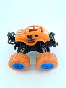 HappyBive 4x4 Stunt Monster Trucks for Kids|Push and Go Friction ...