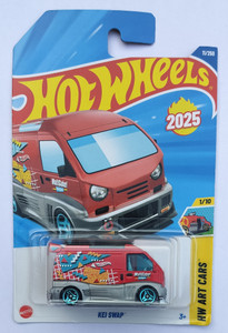 HOT WHEELS HW ART CARS 1/10 KEI SWAP TOY CAR - HW ART CARS 1/10 KEI ...