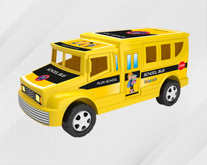 YUIOP - School Bus Toy for Kids - Pull Back Vehicle Toy - Fun and ...