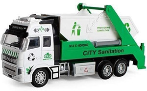 WiseWalker Kids Die Cast Metal Body Push & Pull ALong City Clean ...