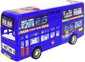 FunBlast Double Decker Bus Toy for Kids – Pull Back - Double Decker Bus ...