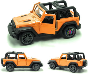 Toyco 1:36 Scale Alloy DieCast Metal Mini Thar Jeep Toy Car (Open Door ...