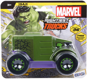 SKOODLE Marvel Pull-Back Monster Truck - Hulk Edition, Marvel Inspired ...