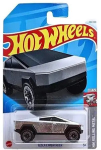 HOT WHEELS TESLA CYBERTRUCK DIE-CAST TOY CAR AGE 3Y+ - TESLA CYBERTRUCK ...
