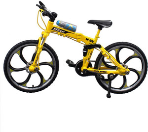 Bluebell Miniature Bike Model - Alloy Mini Retro Style Classic Bicycle ...