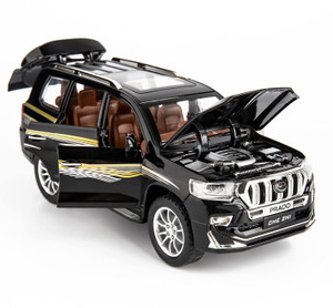 Skstore 1:24 Scale TOYOTA PRADO Model Light & Sound effect Diecast car ...