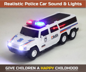 GoBaby Usv Police Car With Siren And Light - Usv Police Car With Siren ...