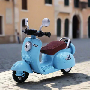 GKNEX Light & Sound Scooter Multicolour Battery Toy Birthday Gift Toy ...