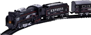 BharatToys Classic Train Set – Battery Operated Toy Train with Tracks ...