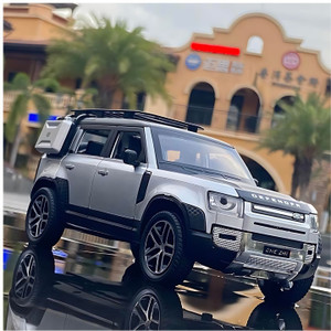 HBT Land Rover Defender 1:24 Die-Cast Model Car | Pull-Back Mechanism ...