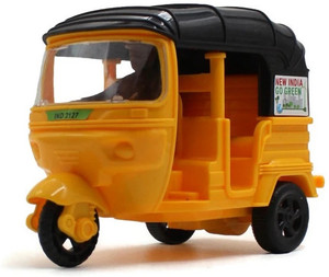 neoinsta shopping Medium size friction powered plastic auto rickshaw ...